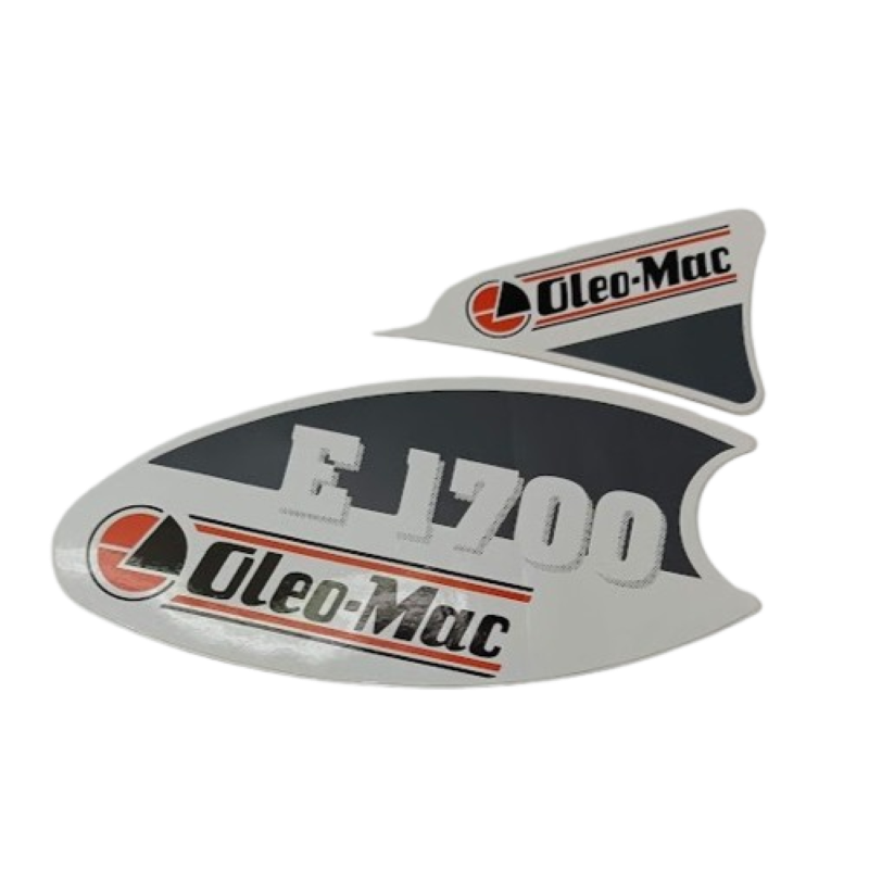 Serie etichette elettrosega Oleomac E1700– YAYAMOTO di Spina Gianvito